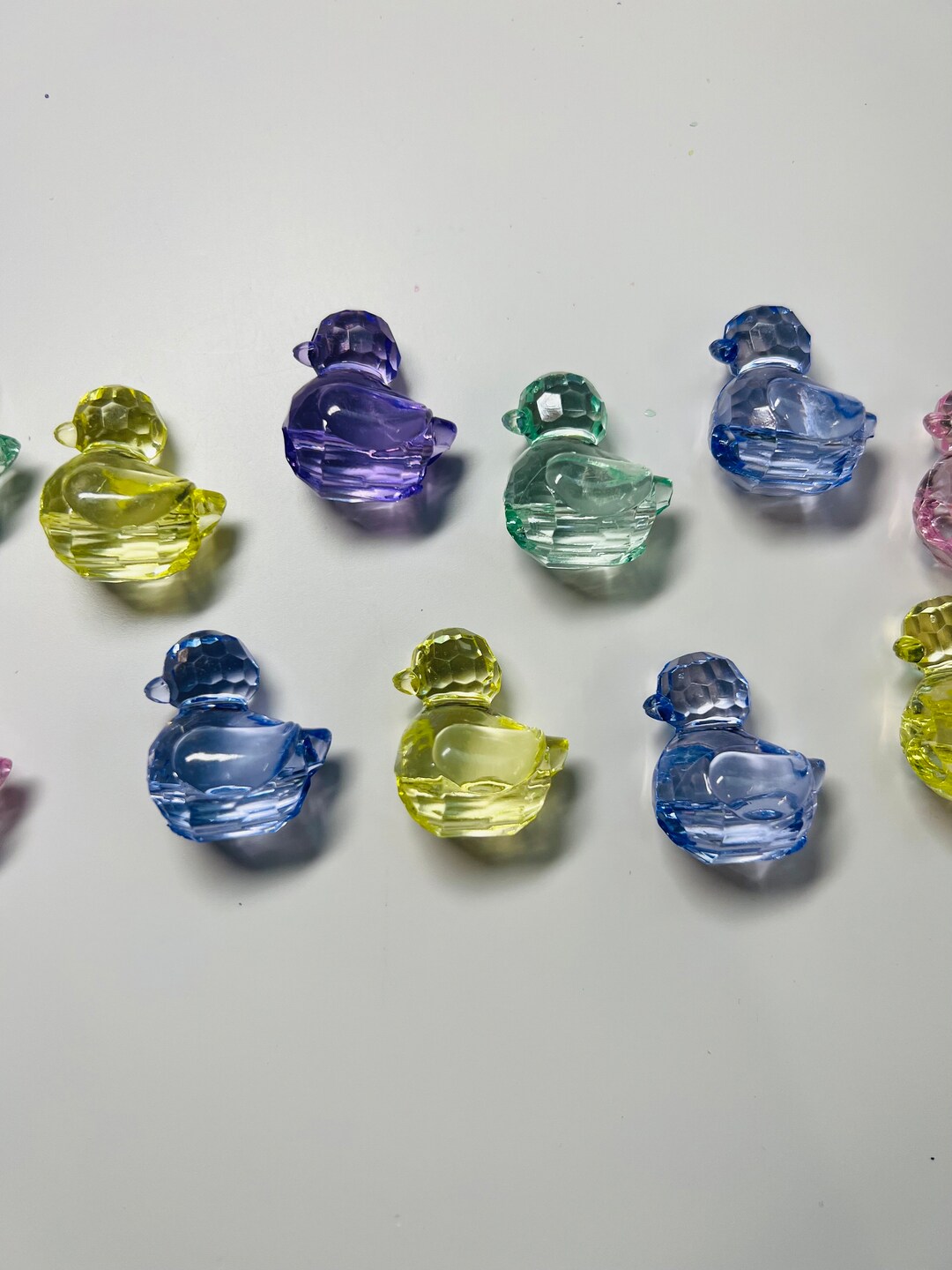 Duck Trinkets-farm Trinkets-speech Therapy Mini Objects-miniature ...