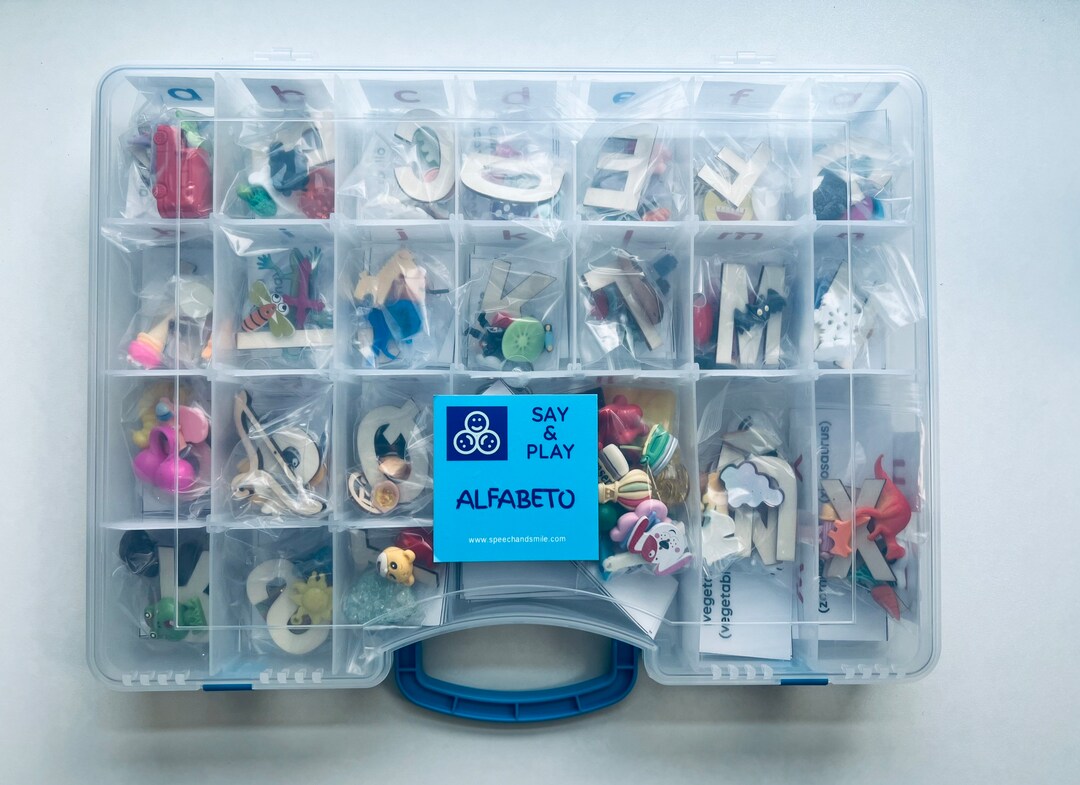 Spanish Alphabet Kit ALL Spanish Sounds-spanish Alphabet Objects ...