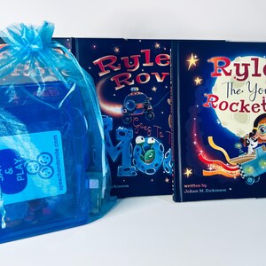 Say and Play Space Story Kit for 3 Space BOOKS Rylee Rocketeer Space ...
