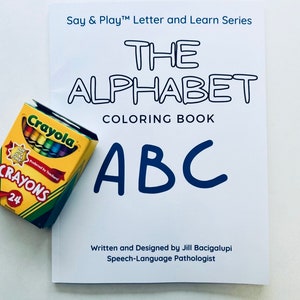 Alphabet Coloring Book-learn the Alphabet-beginning Sounds Coloring ...