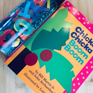 Chicka Chicka Boom Boom Sensory Play Bottle Story Kit-preschool ...