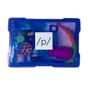 The P Sound Kit With Beginning Sound Mini Objects for P - Early Sounds ...