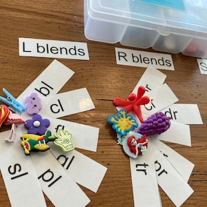 Blend Sounds Mini Objects Set for Speech Therapy Mini Objects Speech ...