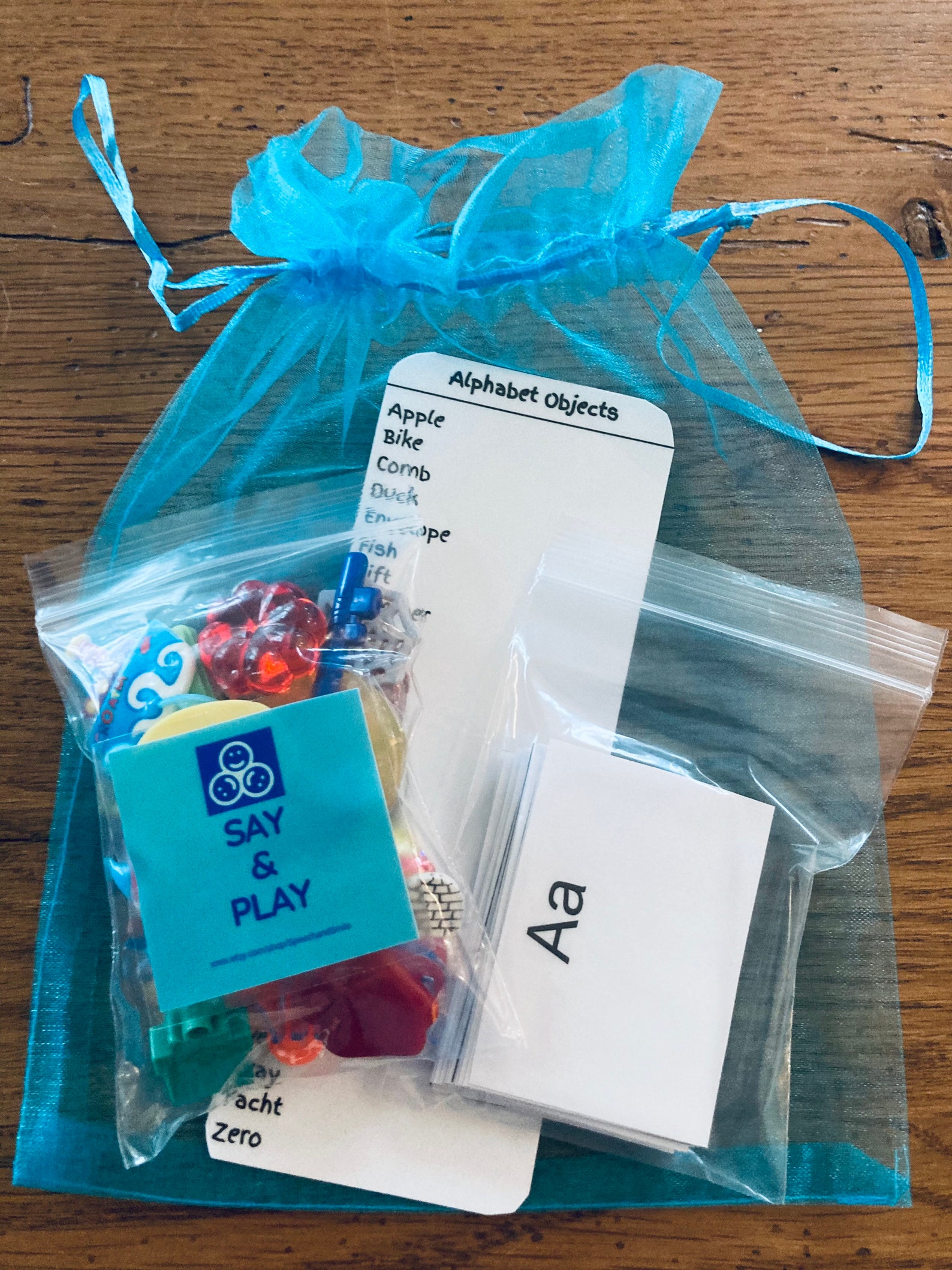 Alphabet Objects-beginning Sound Objects-alphabet - Etsy