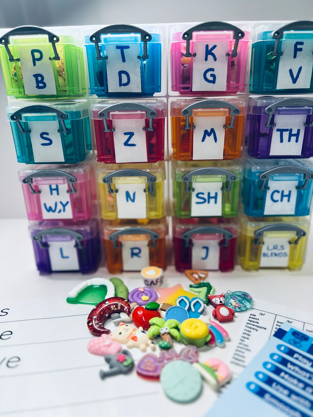Speech Therapy Mini Objects Set ALL SOUNDS INCLUDED Articulation ...