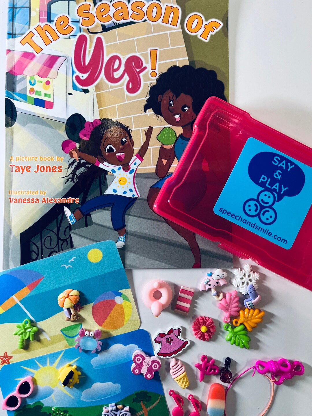 Summer Say and Play Story Kit for the Season of Yes Book Mini Objects ...