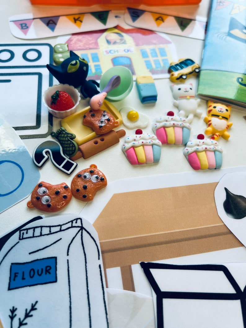 Story Kit-pete the Cat STORY PROPS Pete the Cat Groovy Bake - Etsy