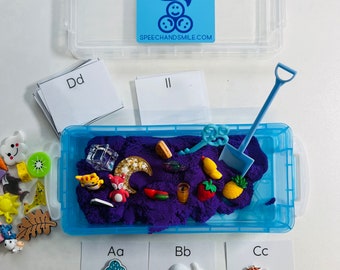 Speech Therapy Mini Object Kits, Story Kits, Alphabet Kits and More!