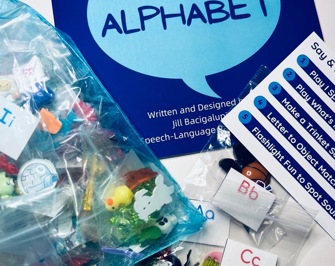 Montessori Language Objects ABC Miniatures Trinkets Alphabet Letter ...