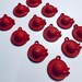 Miniature Red Hat Trinket-red Hat Society Charms-trinkets-doodads-mini ...