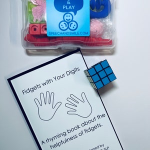Fidget Book and Kit-story Kit for the Book Fidgets With Your Digits ...
