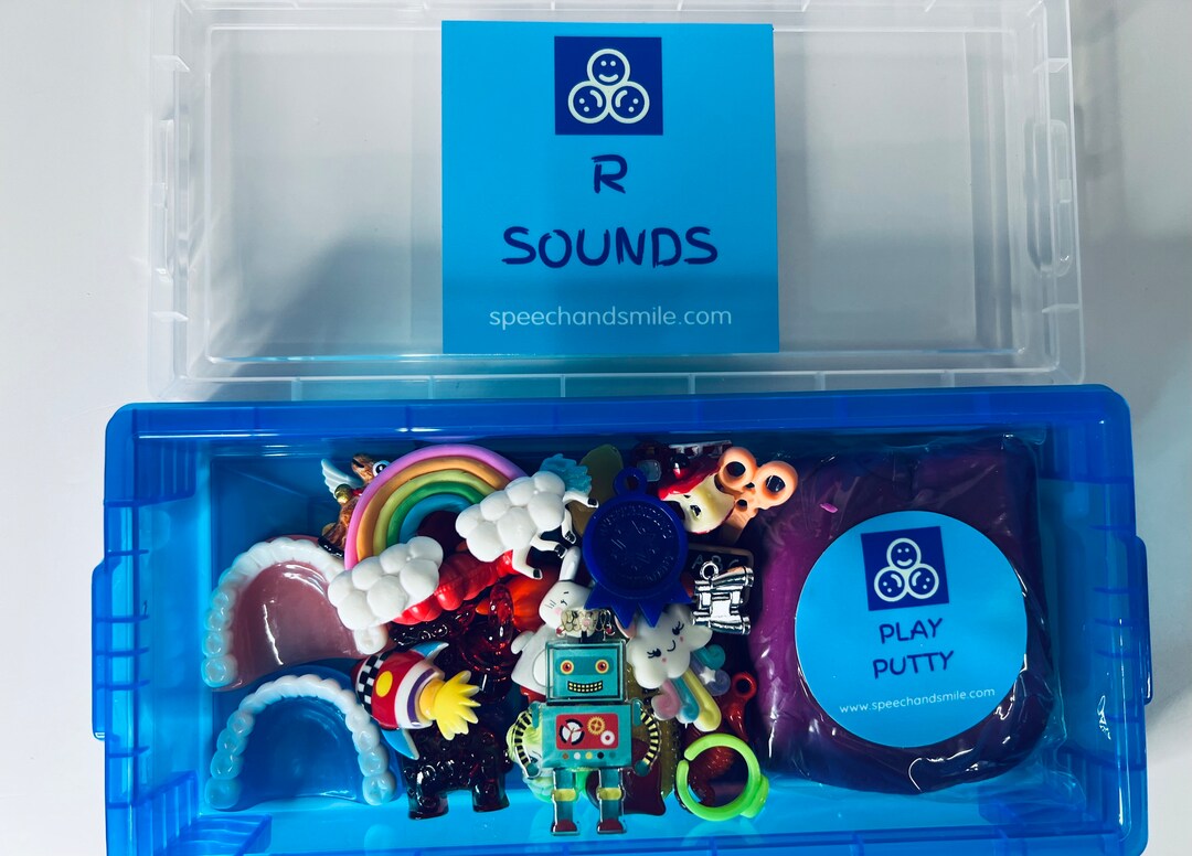 Say and Play R Sound Mini Objects Kit With Mouth Model Vocalic R Mini ...
