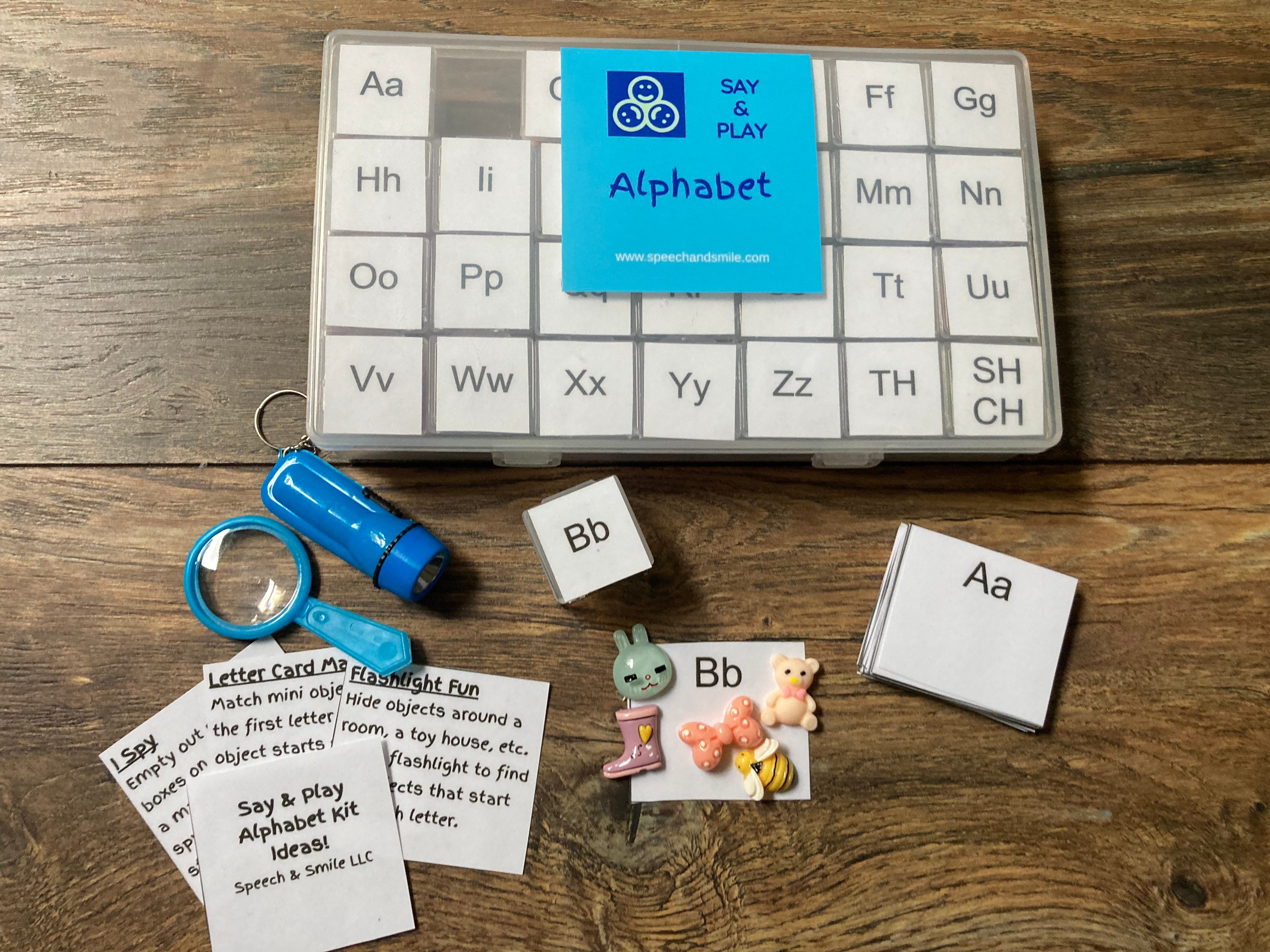 Toys Learning & School Alphabet Toy Alphabet Activity Montessori ...