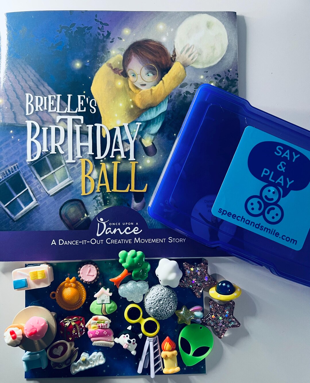 Say and Play Story Kit Brielle’s Birthday Ball Book INCLUDED Creative ...