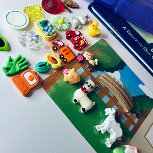 Story Kit for the Grumpy Goat-book for Speech Therapy-story Objects ...