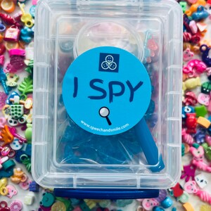 I SPY Trinkets Mix Sensory Box Objects Speech Therapy Mini Objects Play ...