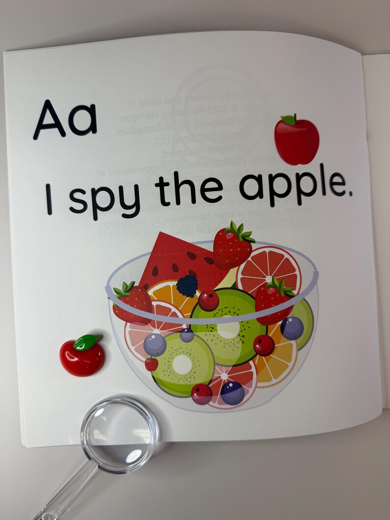 Say & Play Mini Objects I Spy the Alphabet Book + Mini Objects Kit — 26 ...