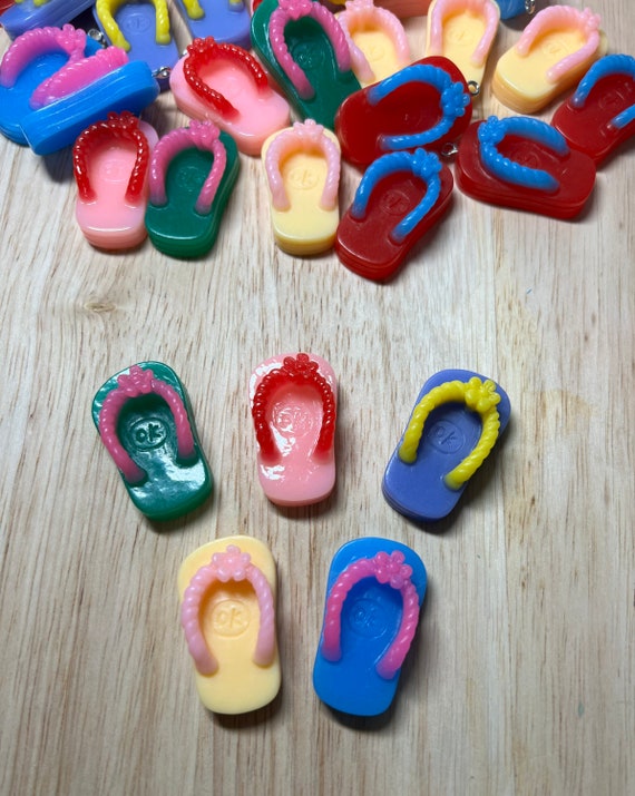 Mini FLIP FLOP Object-clothing Theme Objects-resin Flip - Etsy