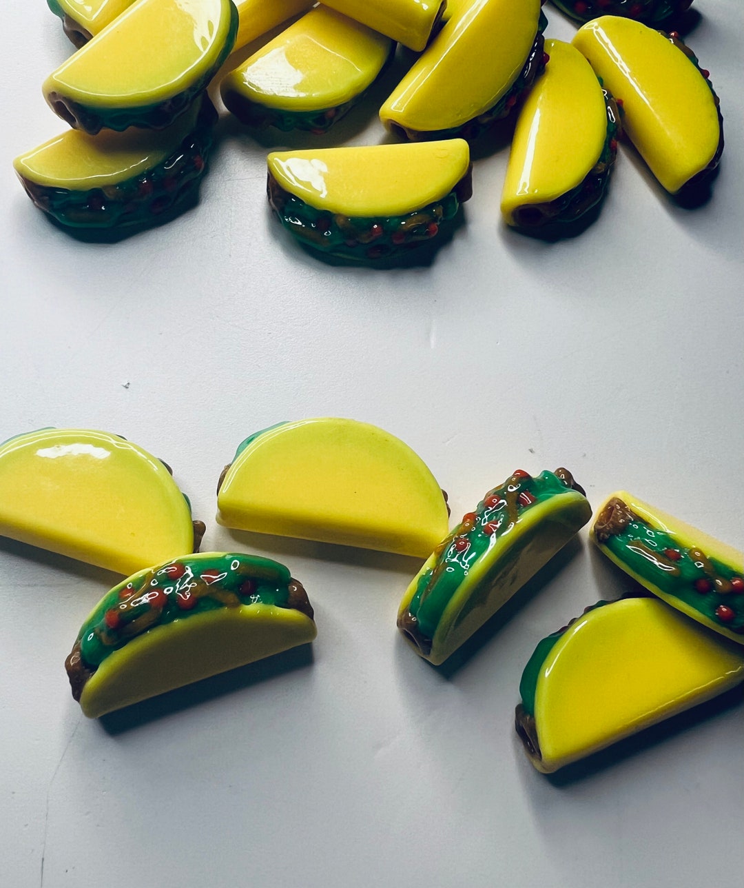 Miniature Taco Trinket-montessori Language Objects-food Trinkets ...