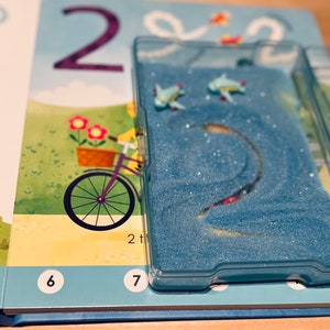 Number Finger Trail Book Kit-story Props-speech Therapy Mini Objects ...