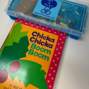Chicka Chicka Boom Boom Story Objects Learn the Alphabet - Preschool ...