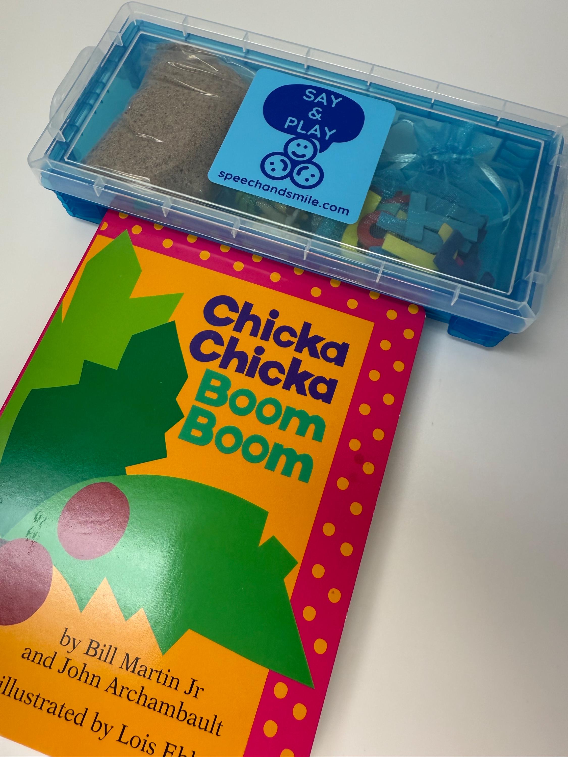 Chicka Chicka Boom Boom Story Objects Learn the Alphabet - Preschool ...