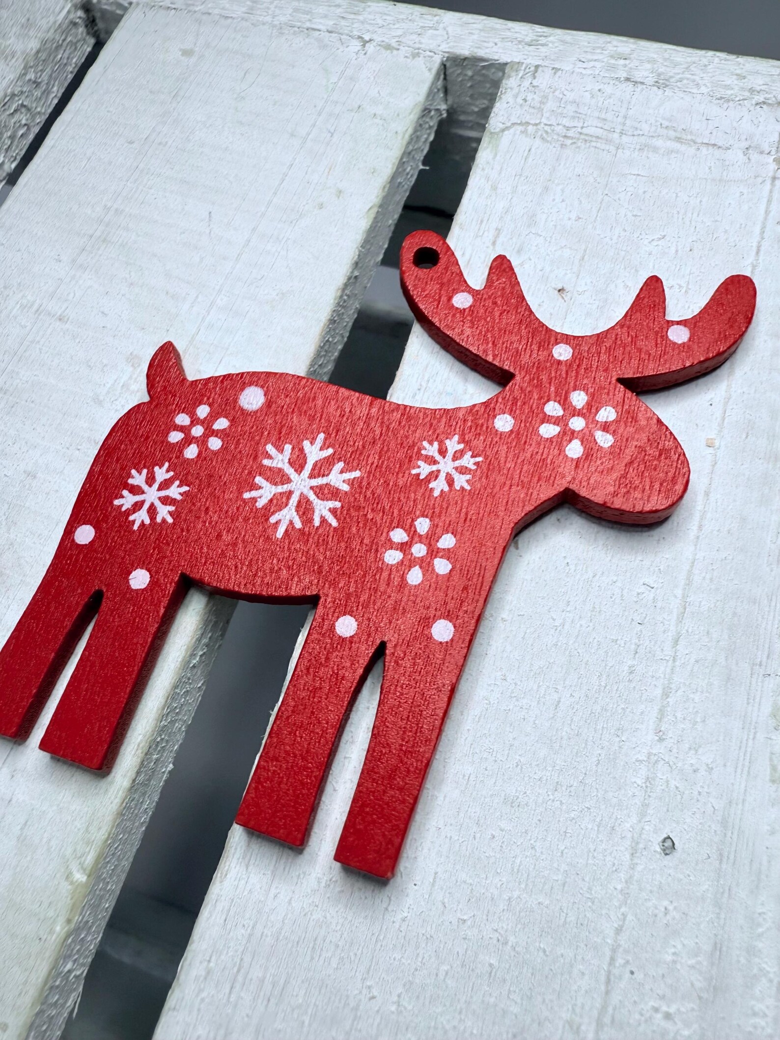 Mini Red MOOSE Speech Therapy Mini Objects Winter Animal Minis - Etsy