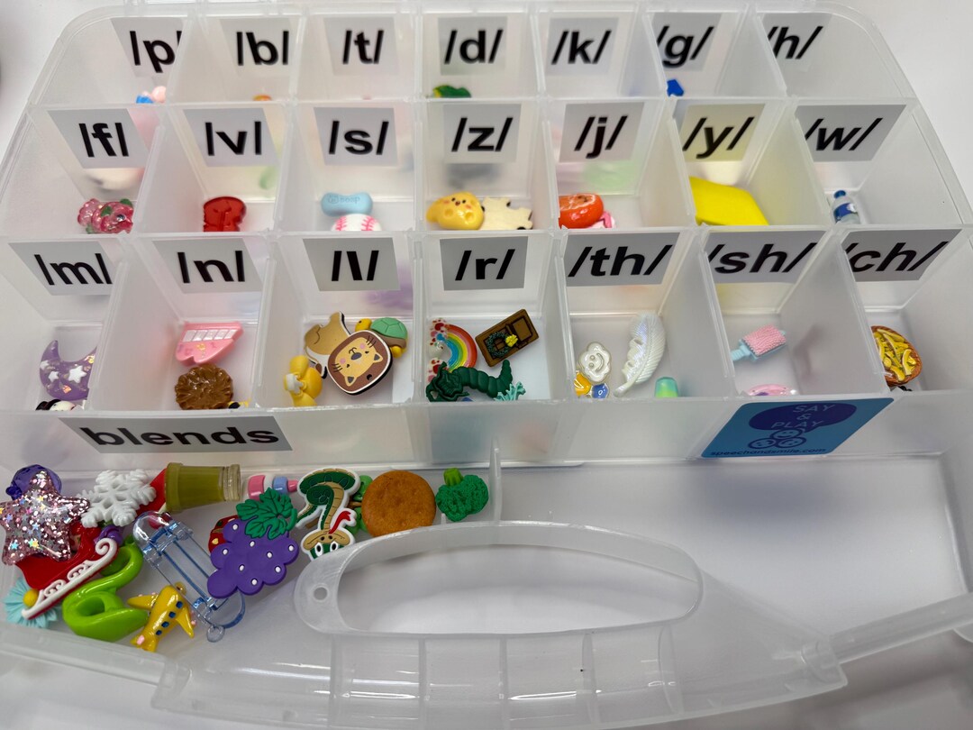 Speech Screen Kit With Mini Objects Articulation Screen for Teachers ...