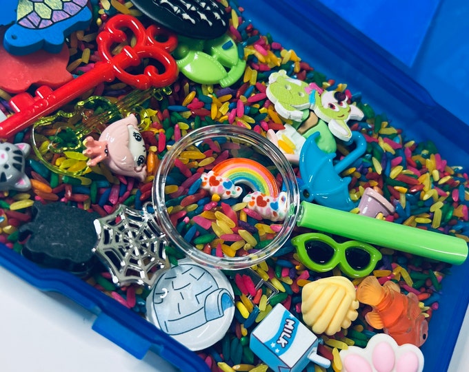 MINIATURE Objects Kit for Speech Therapy- Speech Therapy Set Trinkets ...