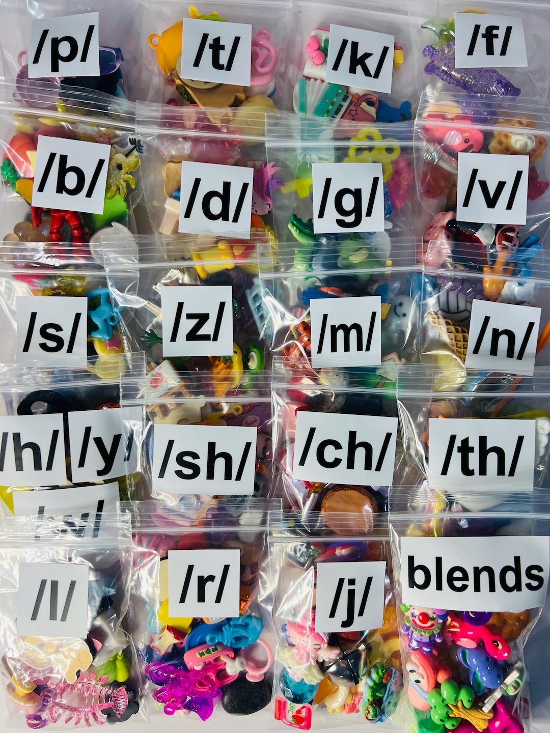 Speech Therapy Mini Objects Set ALL Sounds Included Articulation ...