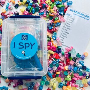 I SPY Trinkets Mix Sensory Box Objects Speech Therapy Mini Objects Play ...