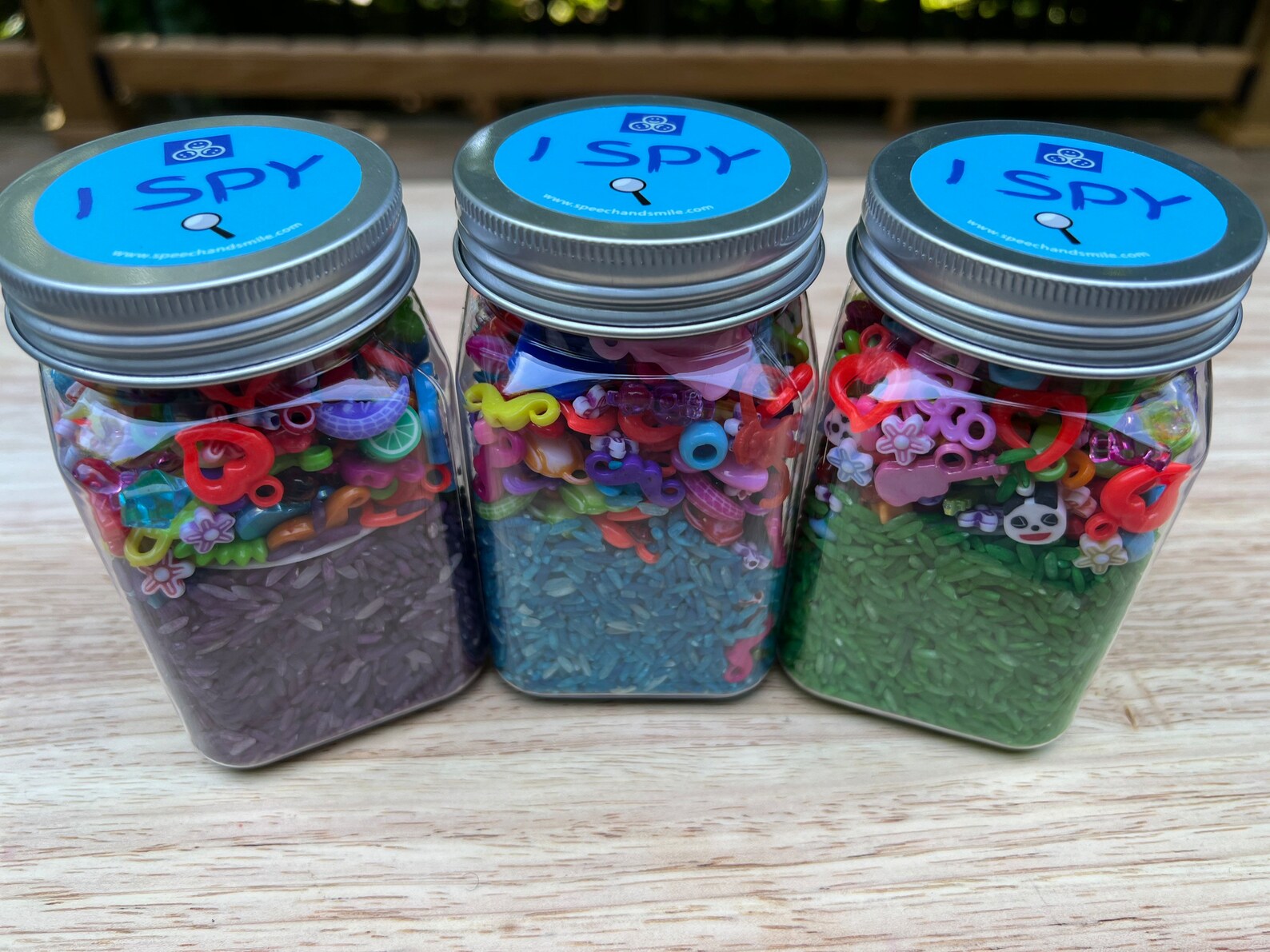 I SPY Jars-i SPY Objects-pour & Play I Spy-i Spy Trinkets-i - Etsy