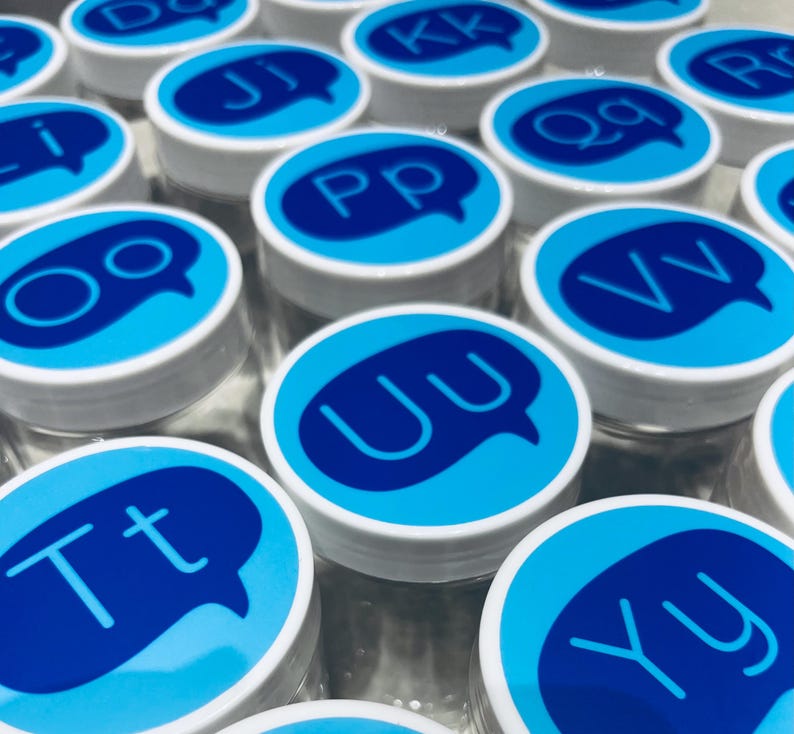 Alphabet Mini Objects Set in Jars – 7 per Letter | Beginning Sounds Set ...