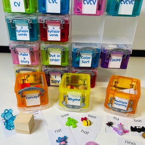 Speech Therapy Mini Objects Activities Mini Objects Set Trinkets in ...