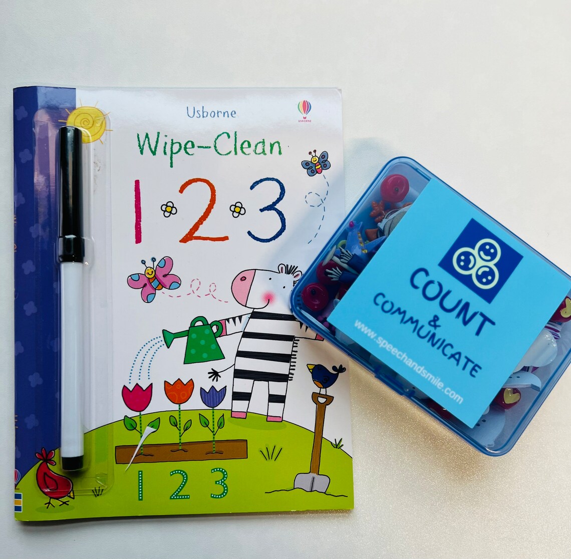 Counting Objects and Book-say & Write Numbers-preschool - Etsy