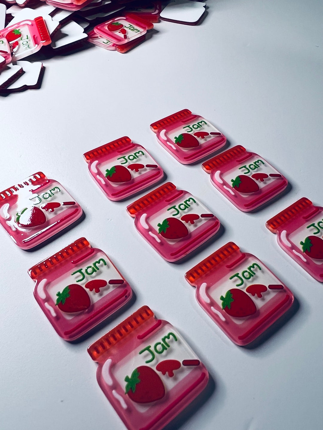Miniature Jam Object - Speech Therapy Mini Objects - CVC Word Objects ...