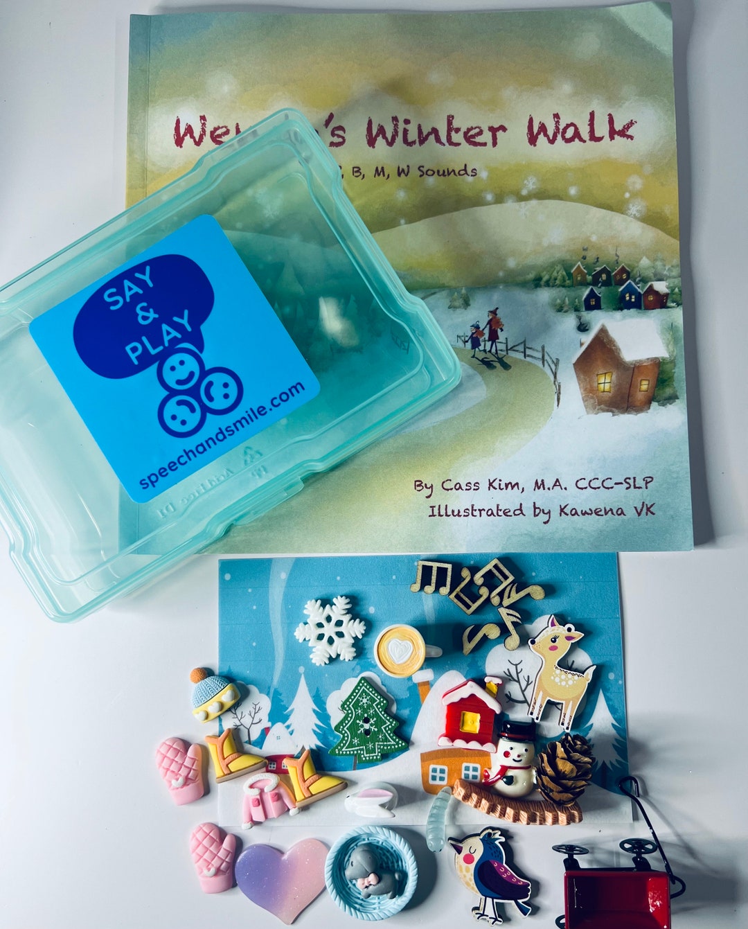 Story Kit for Speech Therapy Sounds Bilabial Sounds Mini Objects for ...