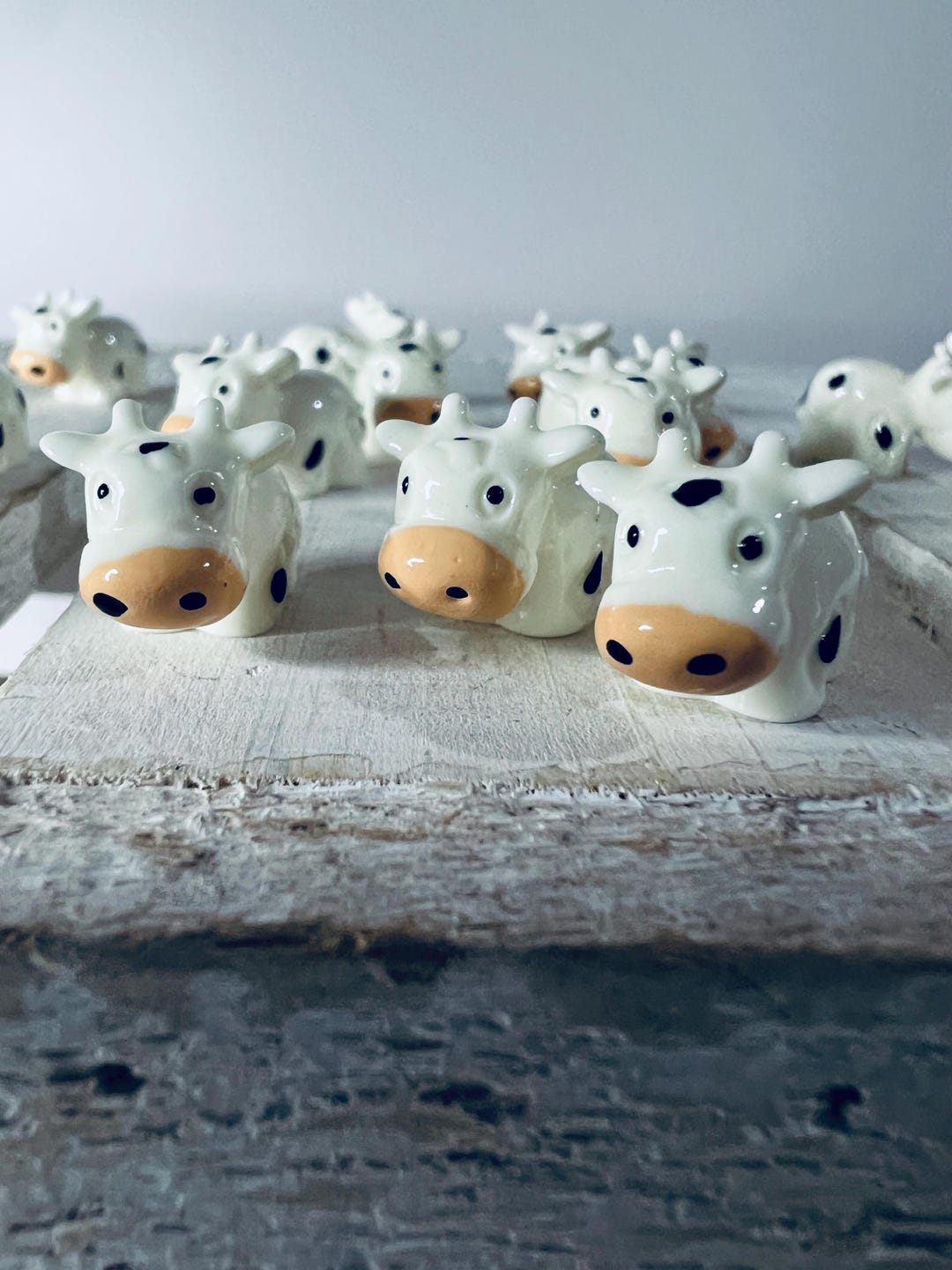 Miniature COW Objects Alphabet Trinkets FARM Minis Speech Therapy ...