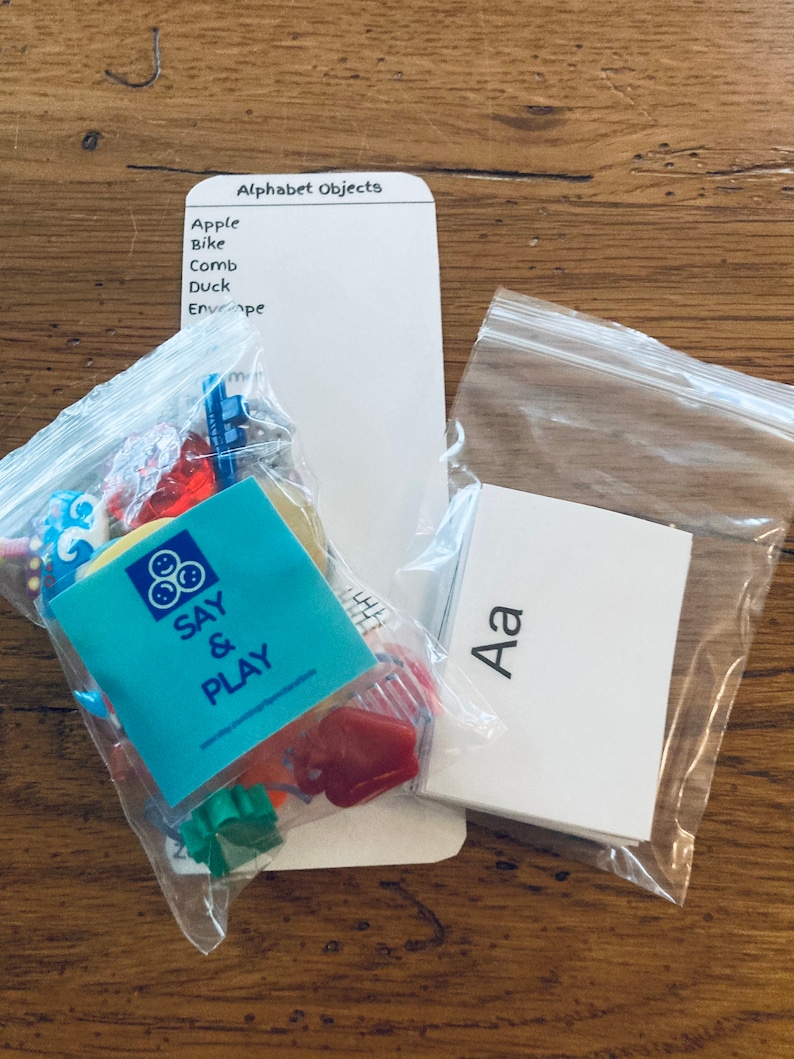 Alphabet Objects-beginning Sound Objects-alphabet - Etsy