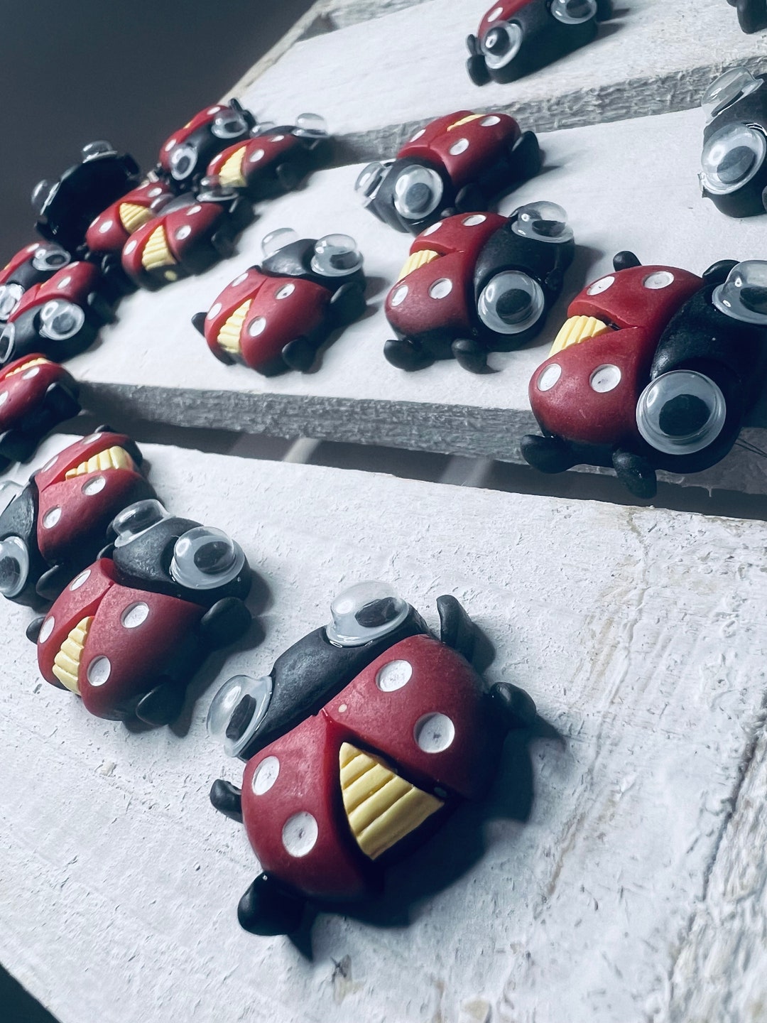 Miniature LADYBUG Object Alphabet Trinkets Speech Therapy Mini Objects ...