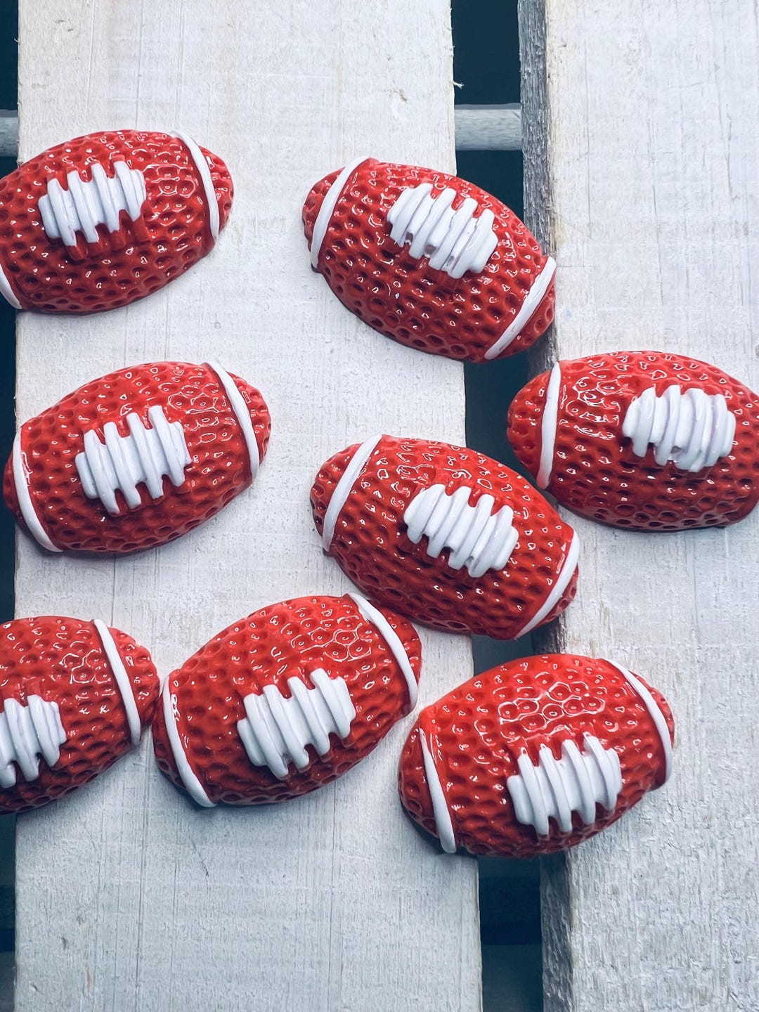 Miniature FOOTBALL Trinket Speech Therapy Mini Objects Sport Theme ...