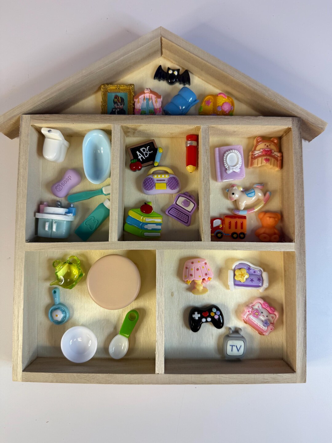 House Organizer Tray With Themed Mini Objects | Speech Therapy Sorting ...
