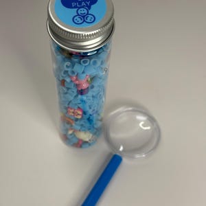I SPY Bottle I Spy Trinkets Speech Therapy Sensory Bottle I Spy Game ...