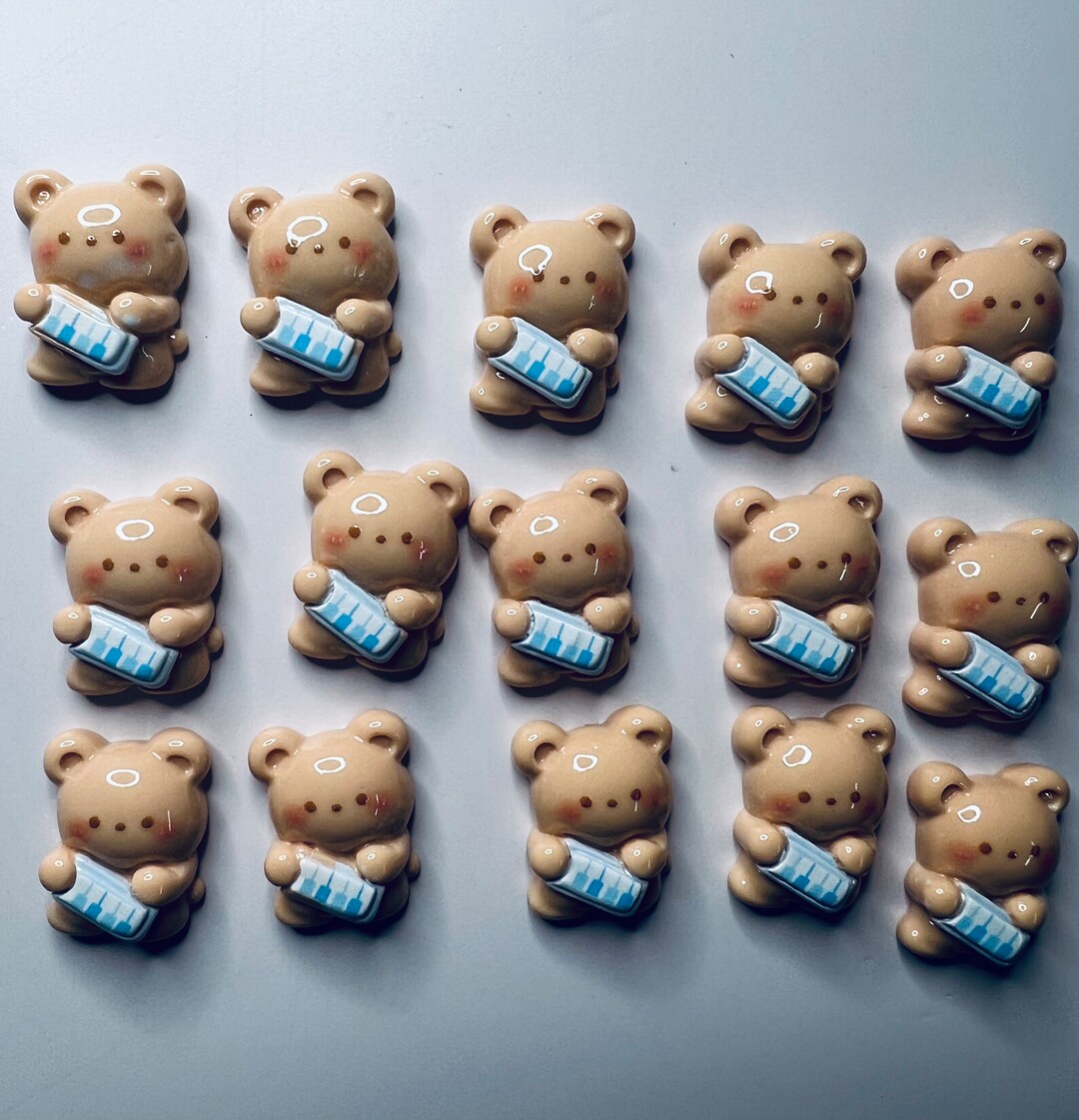 Miniature Bear Playing Piano Trinket Bear Verb Mini Objects Speech ...