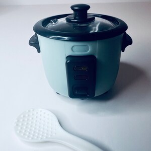 Mini CROCK POT Dollouse Miniature With Moveable Parts-kitchen Trinkets ...