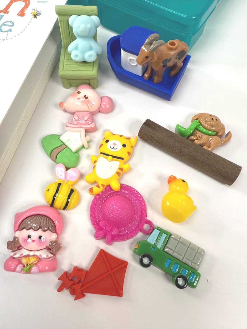Speech Made Simple – Early Childhood CVC Word Book Mini Objects ...