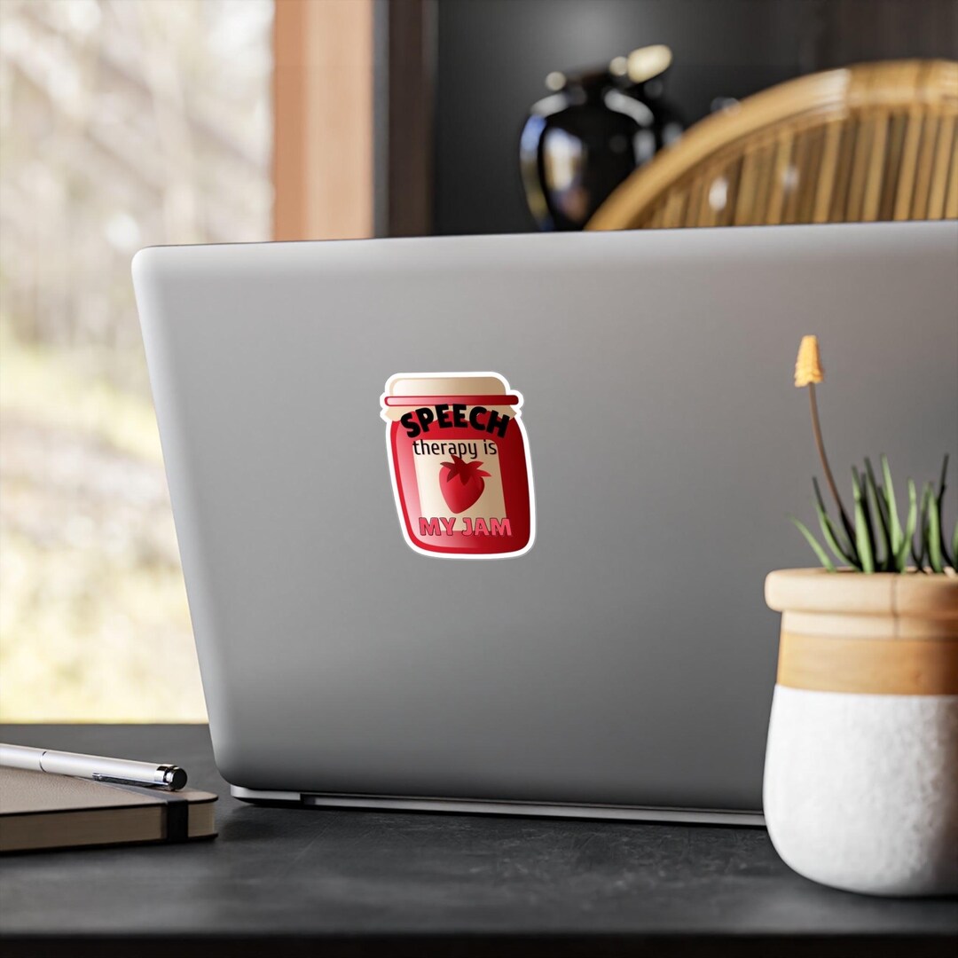 SLP Sticker Speech Therapy is MY JAM Slp Meme Therapy Room Decor Slp ...