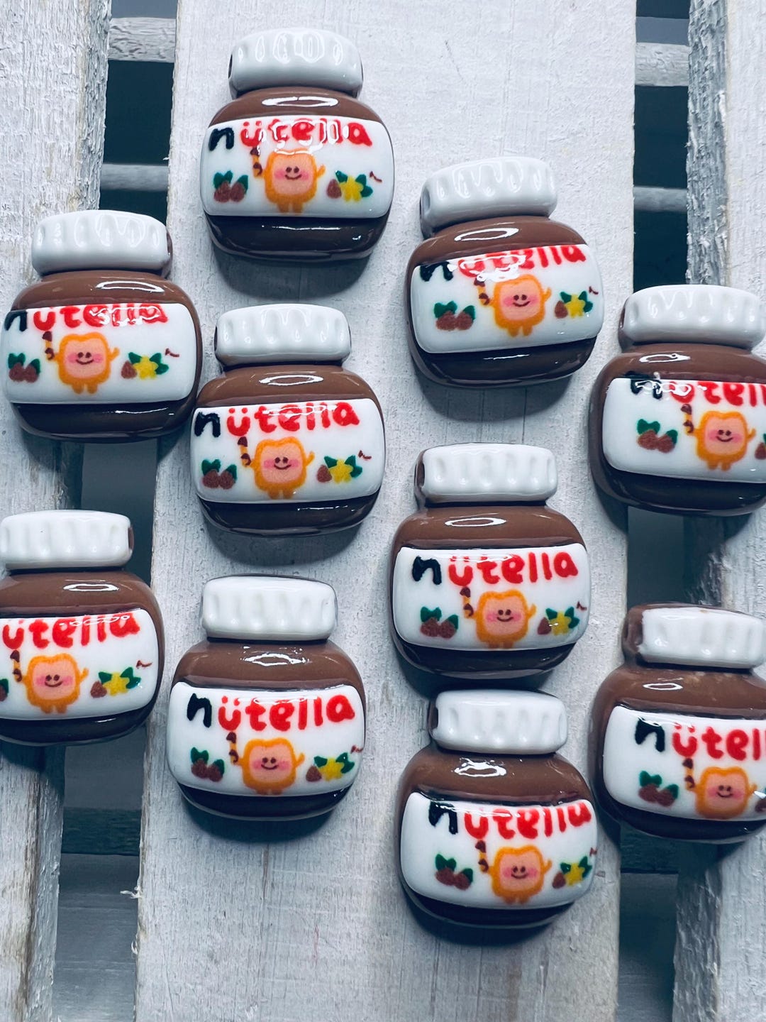 Miniature NUTELLA Trinket Minis for Speech Therapy Faux Nutella Mini ...