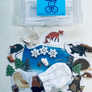 Story Kit the Mitten Book-story Objects for the Mitten Story Companion ...