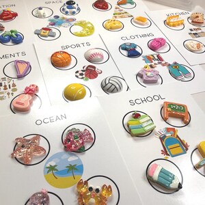 Sorting Task Box With Mini Objects | Speech Therapy Activity Box ...